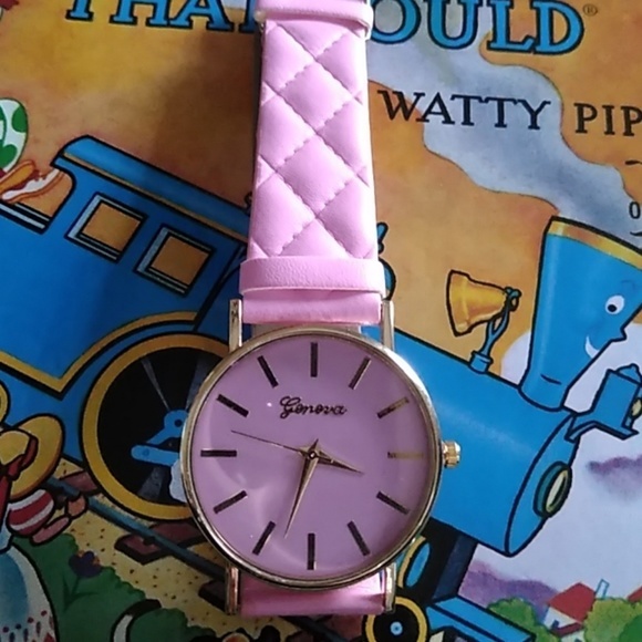 Geneva | Accessories | New Geneva Pink Classic Wristwatch | Poshmark